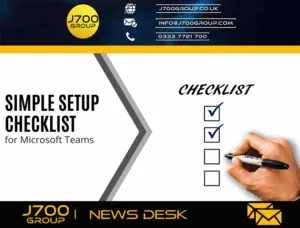 Setup Checklist for Microsoft Teams